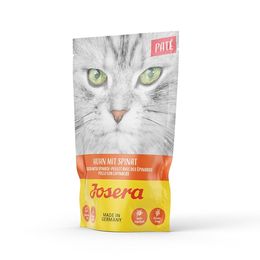 Josera Pat&eacute; Huhn mit Spinat Katzen-Nassfutter getreidefrei 16x85g