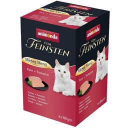 animonda vom Feinsten Adult Mildes Men&uuml; Pute + Tomaten 6x100g