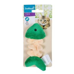 ZooRoyal Katzenspielzeug Fischgr&auml;te mit Katzenminze