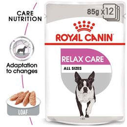 Royal Canin RELAX CARE Hunde-Nassfutter f&uuml;r Hunde in unruhigem Umfeld 12x85g