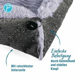 Petlando Fensterbankauflage mit Zugluftstop rows