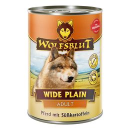 Wolfsblut Wide Plain Adult Hunde-Nassfutter getreidefrei 6x395g