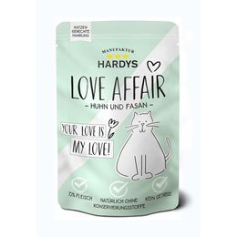 Hardys Love Affair Huhn & Fasan Katzen-Nassfutter getreidefrei 12x100g