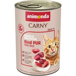 animonda Carny Adult Rind pur Katzen-Nassfutter Single Protein 6x400g