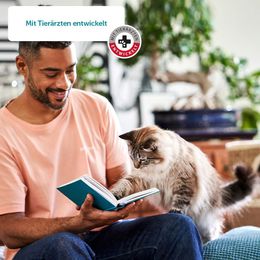 ZooRoyal Katze Rind + Huhn & Entenherzen Katzen-Nassfutter getreidefrei 6x400g