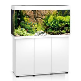 JUWEL Rio 350 LED Aquarium mit Unterschrank SBX wei&szlig;