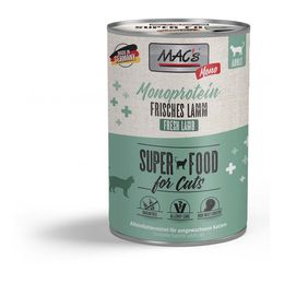MAC's Cat Mono sensitive Lamm Katzen-Nassfutter getreidefrei 6x400g