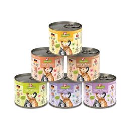 Granatapet Katze - Multipack 3 DeliCatessen Katzen-Nassfutter ohne Fisch 6x200g