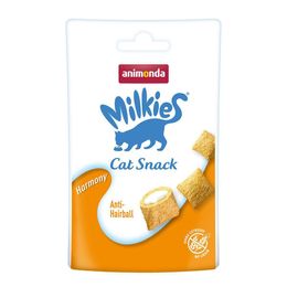 animonda Milkies Knusperkissen Harmony Katzensnacks getreidefrei Anti Hairball 12x30g