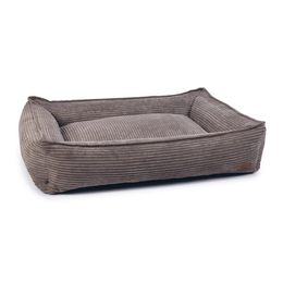 Designed by Lotte Hundebett Cord Ribbed braun 95x80x23cm