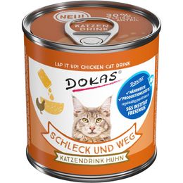 Dokas Schleck und weg Katzendrink Huhn 6x100 g