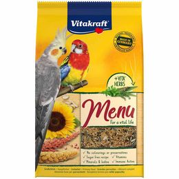 Vitakraft Premium Men&uuml; Grosssittiche Vogelfutter 1kg