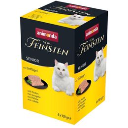 animonda vom Feinsten Senior mit Gefl&uuml;gel Katzen-Nassfutter ohne Farbstoffe 32x100g