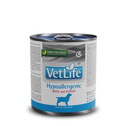 Vet Life Dog Hypoallergenic Ente & Kartoffel Hunde-Nassfutter hypoallergen 6x300g