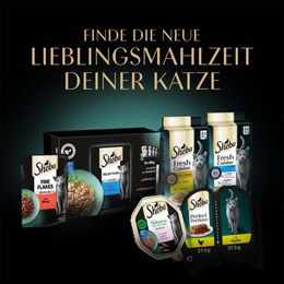 Sheba Fresh Cuisine Taste of Rome Truthahn, Huhn & Gefl&uuml;gel Katzen-Nassfutter ohne k&uuml;nstliche Farb- & Konservierungsstoffe 6x50 g
