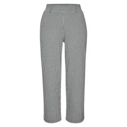 Lascana Damen Culotte, schwarz kariert, Gr&ouml;&szlig;e 32/34