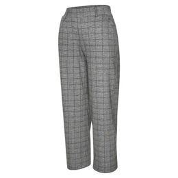 Lascana Damen Culotte, grau kariert, Gr&ouml;&szlig;e 48/50