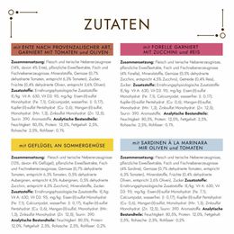 Gourmet A la Carte Rezepte des K&uuml;chenchefs Mixpaket Katzen-Nassfutter ohne k&uuml;nstliche Farbstoffe 4x85g