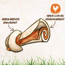 8IN1 Delights Kauknochen Chicken/Huhn Hundesnacks ohne Zucker XS 7 St&uuml;ck