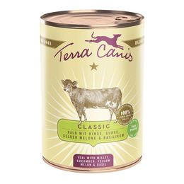 Terra Canis CLASSIC Kalb mit Hirse 6x400g
