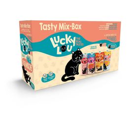 Lucky Lou Lifestage Adult Tasty-Mix Katzen-Nassfutter getreidefrei 12x125g
