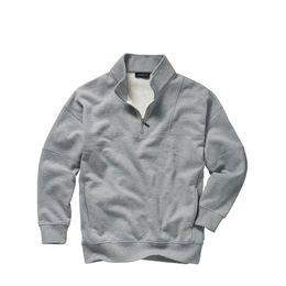 Mey & Edlich Mey & Edlich Herren Quintessenz-Troyer Grau 100 % Baumwolle