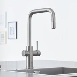 Grohe Blue Home K&uuml;chenarmatur mit Soda- und Filtersystem, ausziehbar, schwenkbar, 31543DC0,