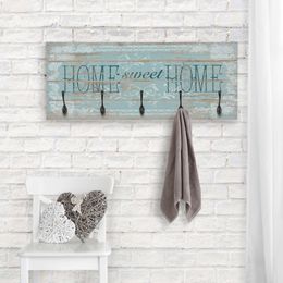 Bilderwelten Wandgarderobe Holzpalette Sweet Home