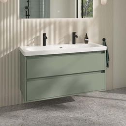 Villeroy & Boch Villeroy & Boch Skyla Schrank mit Doppelwaschtisch, 2 Ausz&uuml;ge, 5A51C4R1+C80000AF,