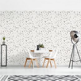 Bilderwelten Fototapete Detailliertes Terrazzo Muster Pompeji selbstklebende Tapete Wandtapeten Wohnzimmer,Schlafzimmer Vliestapete