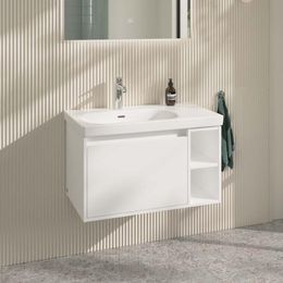 Villeroy & Boch Villeroy & Boch Skyla Schrank mit Waschtisch, 1 Auszug, 5A52L1R1+C78800VE,