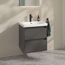 Villeroy & Boch Villeroy & Boch Skyla Schrank mit Waschtisch, 2 Ausz&uuml;ge, 5A5160R1+C79400VR,