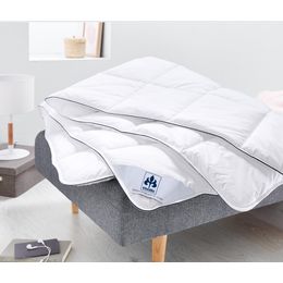 Irisette -Steppbett mit Faserf&uuml;llung - wei&szlig;