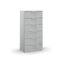 Rauch Black 20Up Kommode - 61x41x124cm - grau -