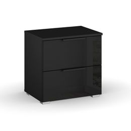 Rauch Black 20Up Nachttisch - 49x41x49cm - schwarz -