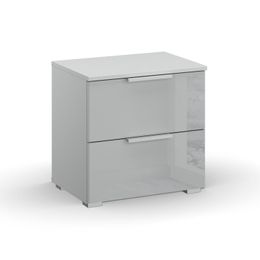 Rauch Black 20Up Nachttisch - 49x41x49cm - grau -