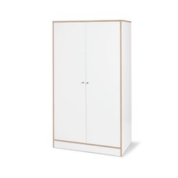 Tchibo - Kleiderschrank mit Furnierkante - 100x60x179cm - braun -
