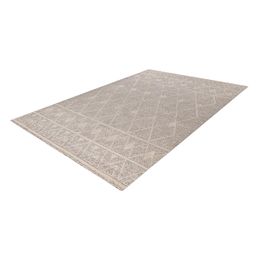 Kayoom Kurzflorteppich &raquo;Rhombus 325&laquo; - beige