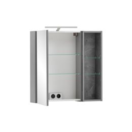 Tchibo - Spiegelschrank &raquo;Alessio&laquo; - 71,5x16x74,5cm - grau -
