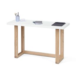 Tchibo - Wandelbarer Ess- und Arbeitstisch - 120x90x72,5cm - braun -