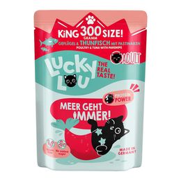 Lucky Lou Lifestage Adult Gefl&uuml;gel & Thunfisch Katzen-Nassfutter getreidefrei 6x300g