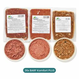 Haustierkost BARF Komfort PLUS Men&uuml; 36x500 g
