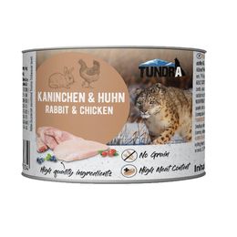 Tundra Cat Kaninchen & Huhn Katzen-Nassfutter getreidefrei 6x200g