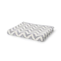 Tchibo - Jacquard-Badetuch - wei&szlig;
