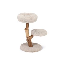 Designed by Lotte Holz Kratzbaum Zora mit Sisal grau