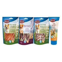 Trixie Probierpaket Hundesnacks ohne k&uuml;nstliche Geschmacksverst&auml;rker 385g