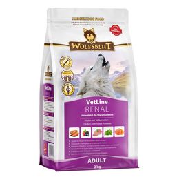 Wolfsblut VetLine Renal Huhn Hunde-Trockenfutter getreidefrei 2kg