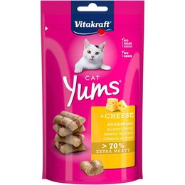Vitakraft Cat Yums K&auml;se Katzensnacks zuckerfrei 3x40g