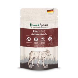 Venandi Animal Rind als Monoprotein Katzen-Nassfutter hohe Vertr&auml;glichkeit 24x125g