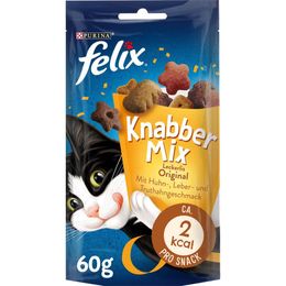 FELIX KnabberMix Original Katzensnacks bunter Mix 4x60g